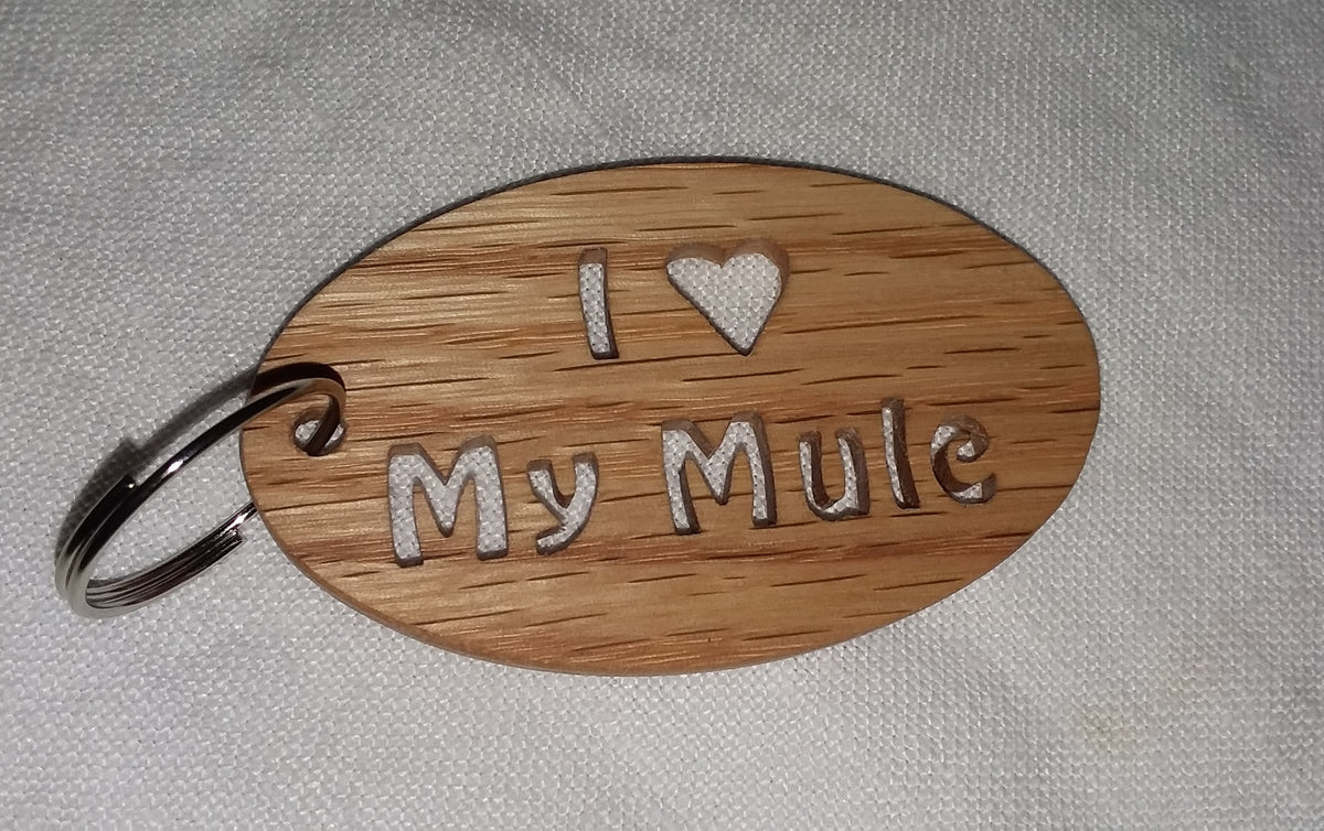 Key Chain - I love my Mule – The Mule Store