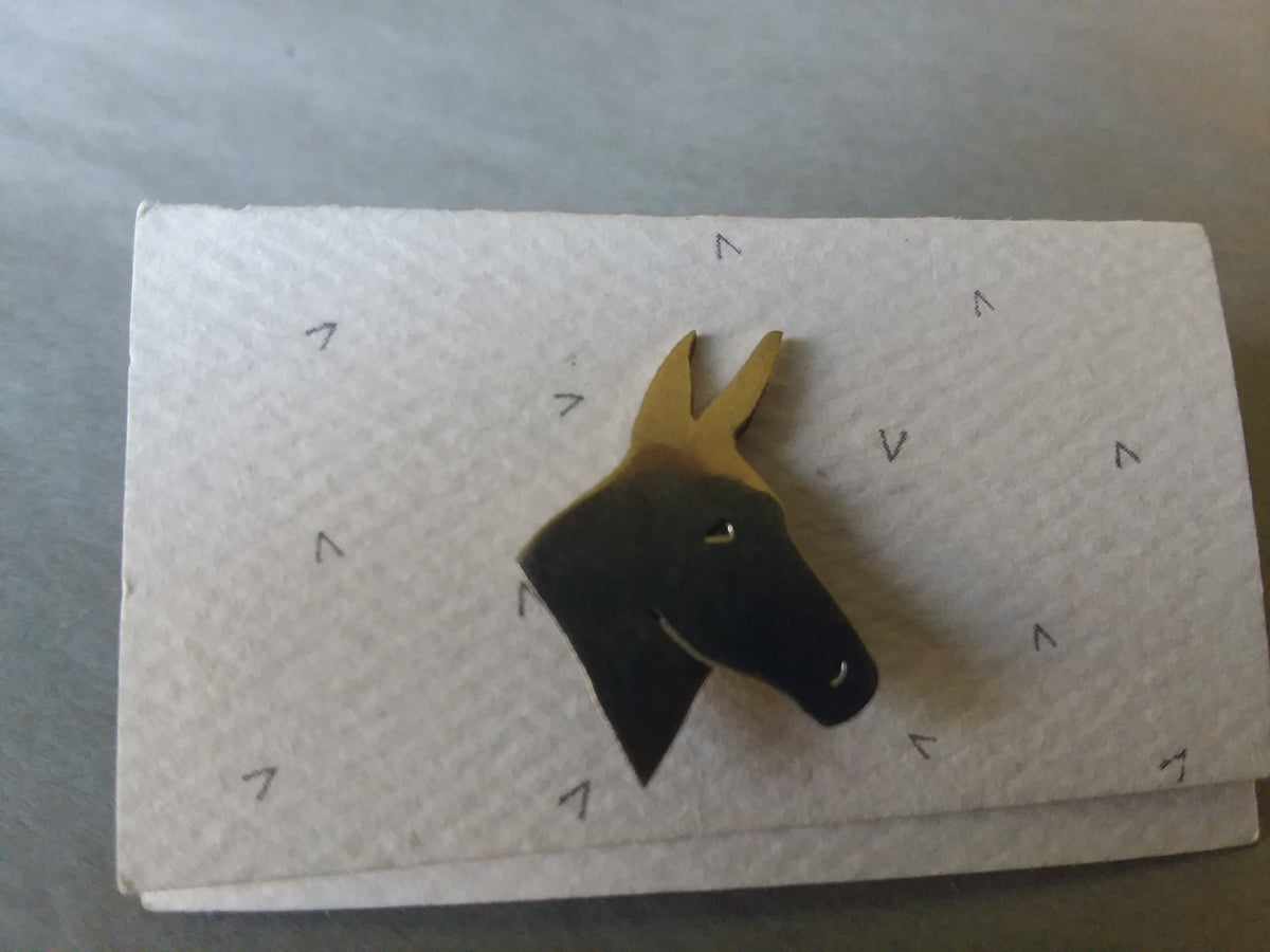 Jewelry - Lapel Pin - Mule head pin – The Mule Store