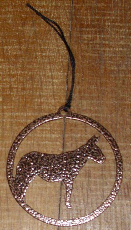 Ornament - Mule Outline Circle – The Mule Store