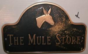Special Order - Metal House Sign - Custom Sign – The Mule Store